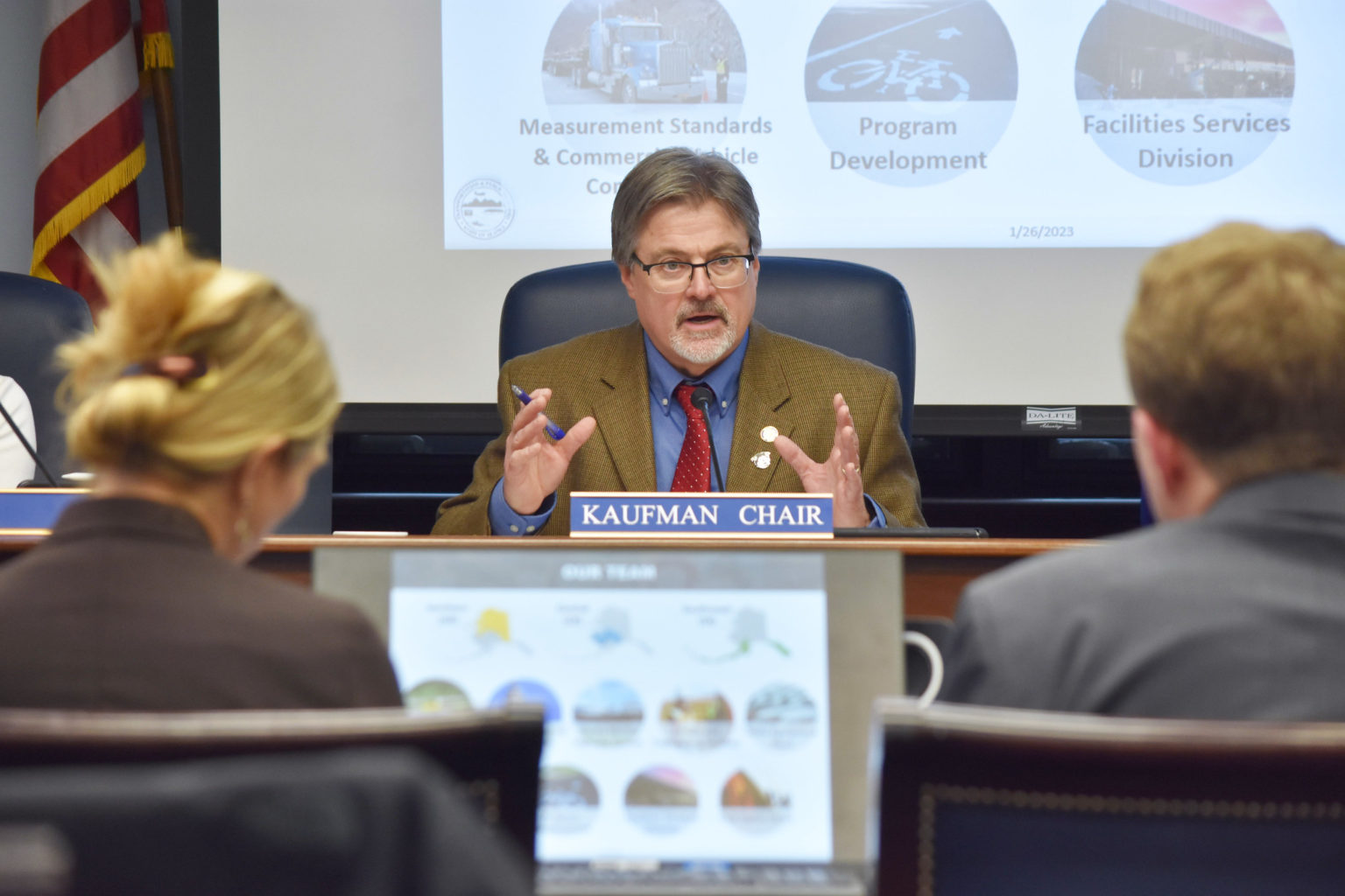 Senate Transportation Takes Off - Senator James Kaufman