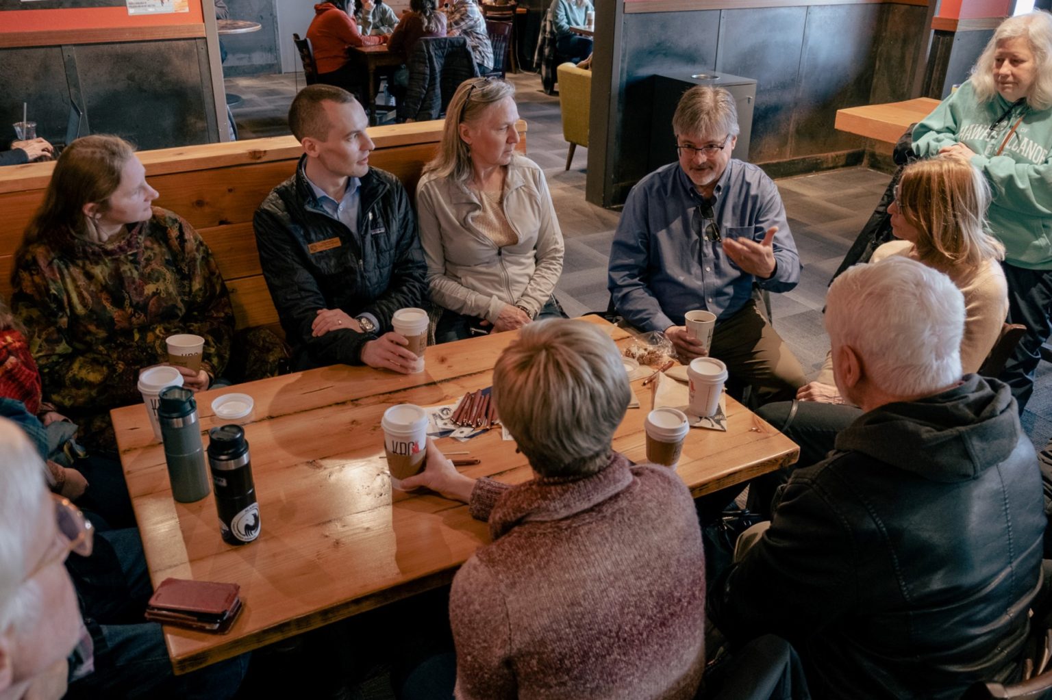 Report: Coffee Tomorrow & More - Senator James Kaufman